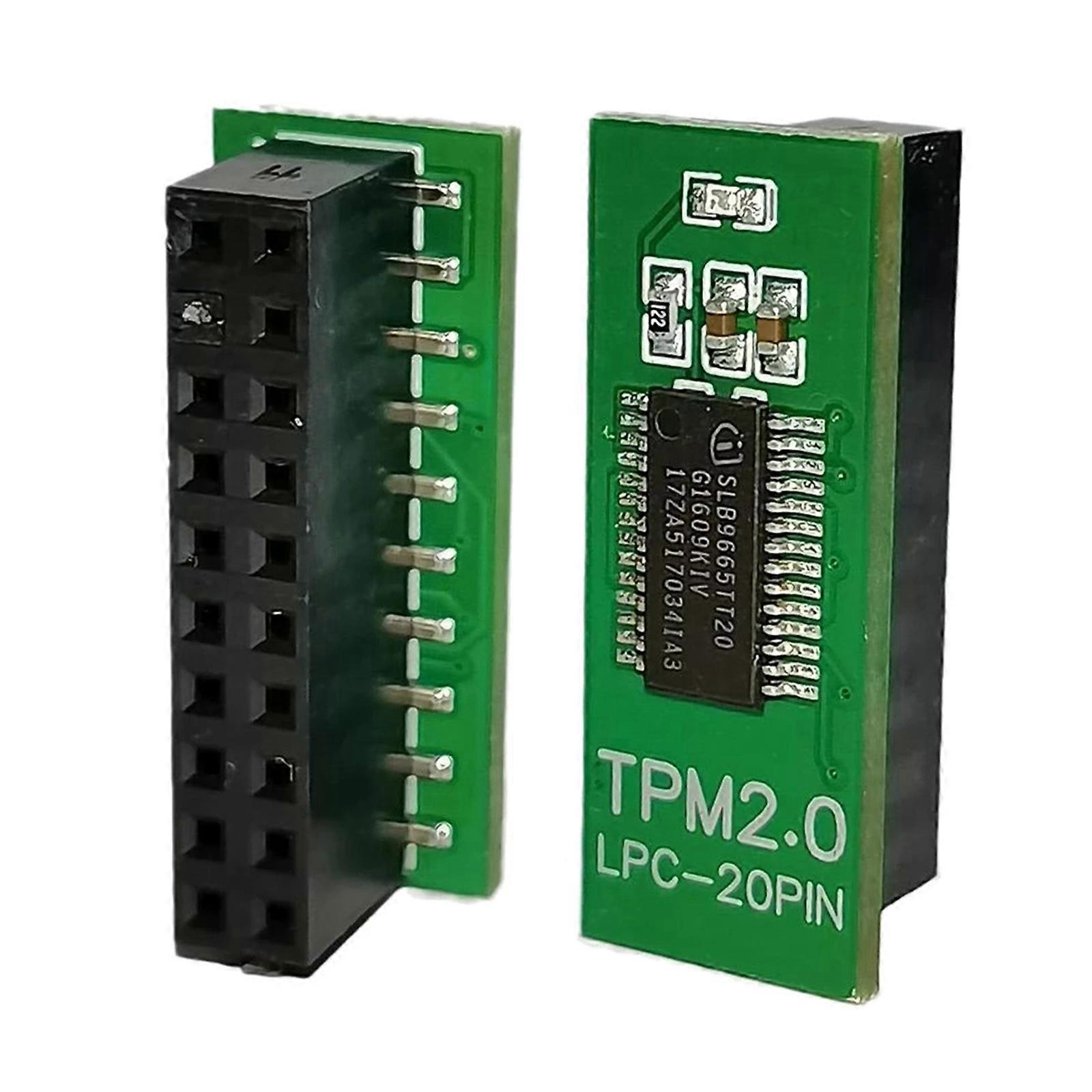 TPM 2.0 Encryption Security Module Remote Card Supports Version 2.0 LPC For | Fruugo UK