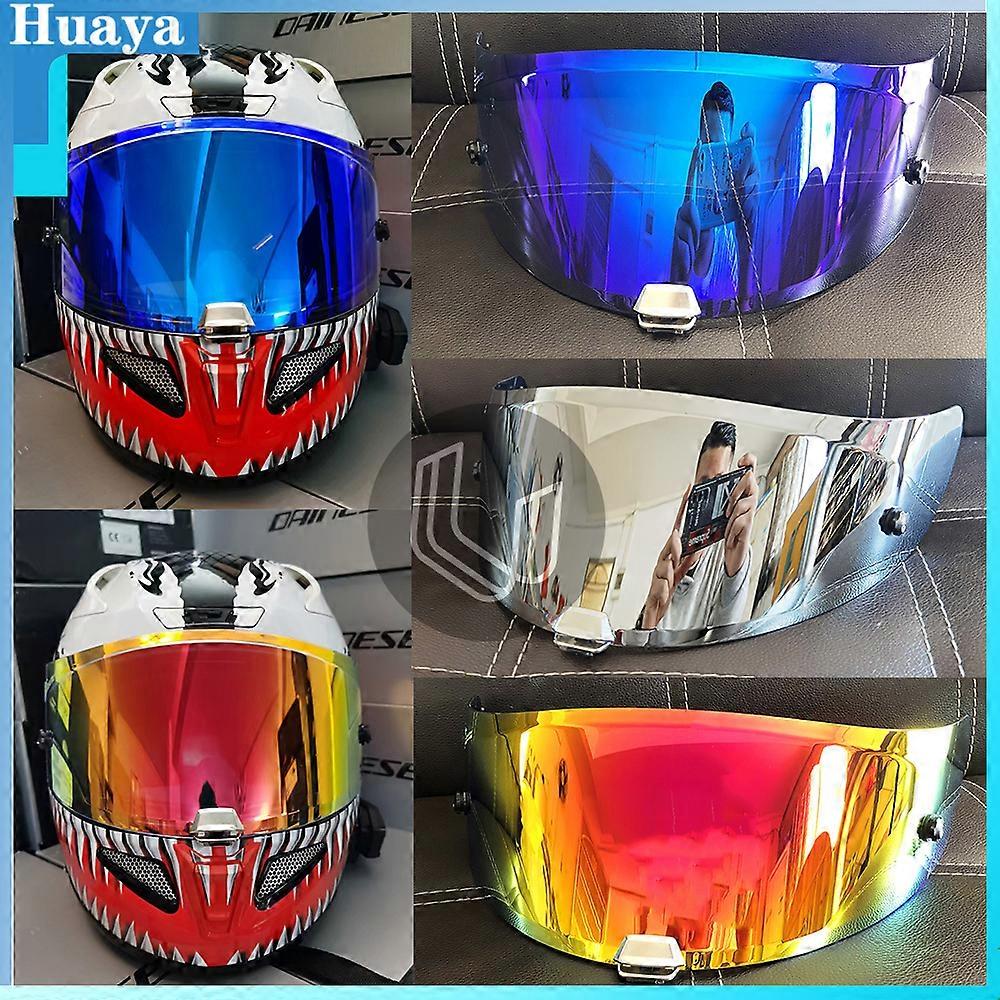10 Colors Gold Iridium Motorcycle Full Face Helmet Visor Lens case for ...