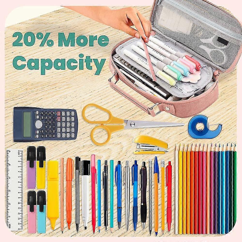 Large Capacity Pencil Case - Pencil Pouch, Pencil Bag, Pencil Cases For ...