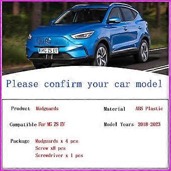 Car Fenders for MG ZS EV 2018~2023 2019 2020 2021 2022 Wheels Protector ...