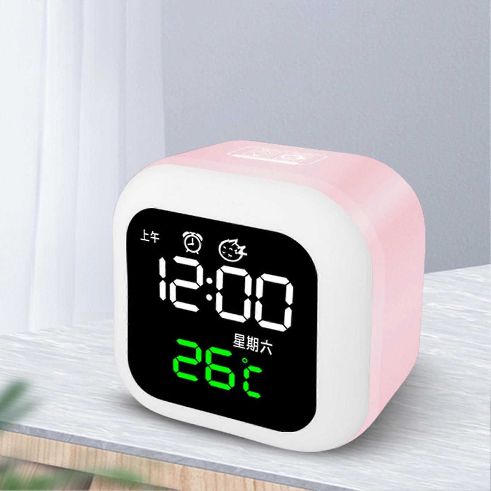 Clock Intelligent Multifunctional ABS LED Voice Control Electronic ...