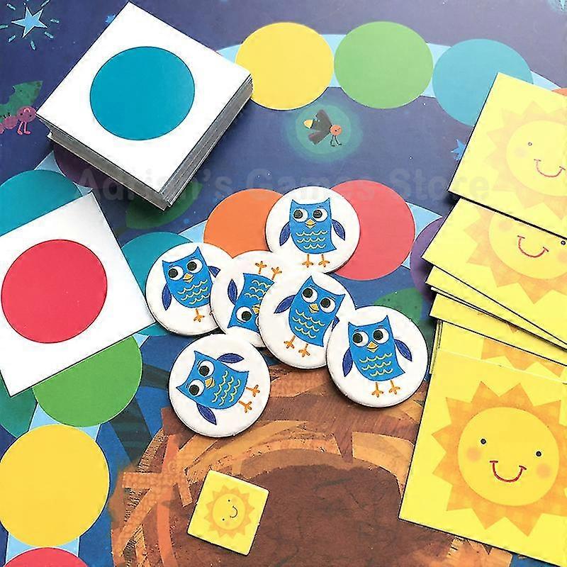 Hoot Owl Hoot English Version Children Board Game Card | Fruugo UK