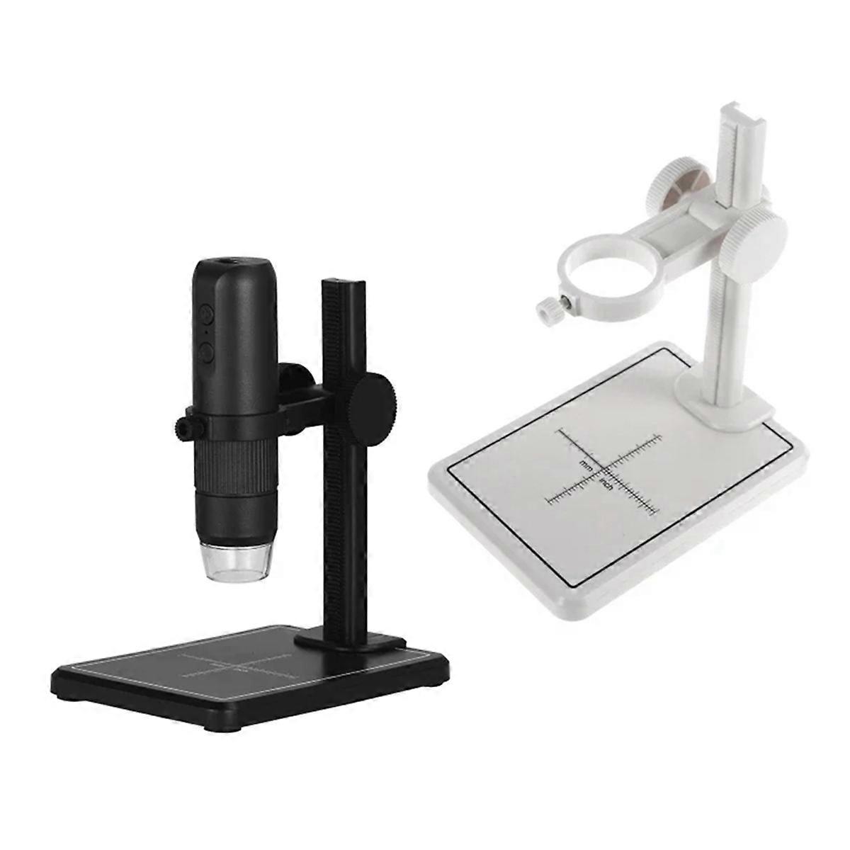 Microscope Stand with Scale Adjustable Stand Holder Bracket Large Base ...
