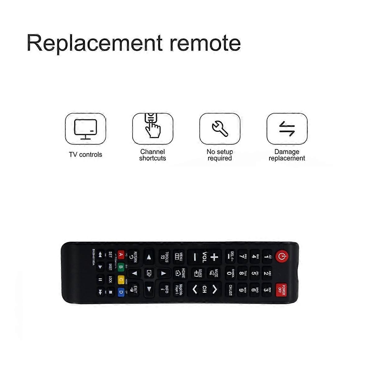 BN59-01180A Remote Control for Samsung LFD TV TM1240A DH40D DH48D DH55D ...