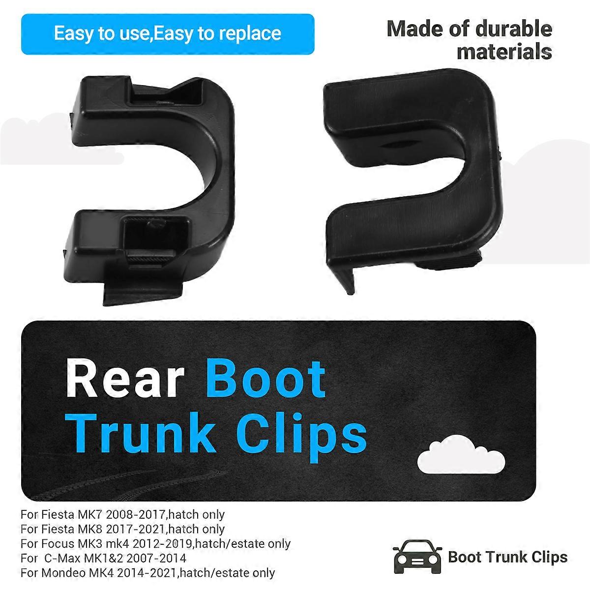 Rear Boot Trunk Load Cover Parcel Shelf Clips Bracket Mount for | Fruugo UK