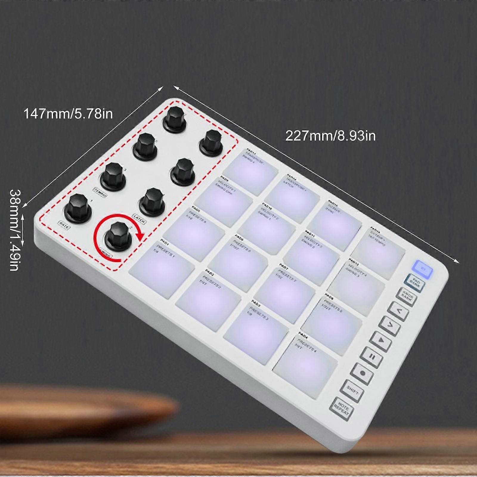 Small USB MIDI Keyboard Controller USB MIDI Keyboard Small Practical ...