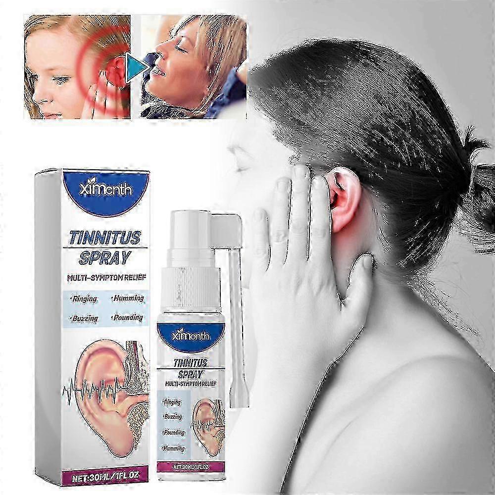 XIMONTH Tinnitus Relief Spray Relieves Ringing Tinnitus & Ear ...