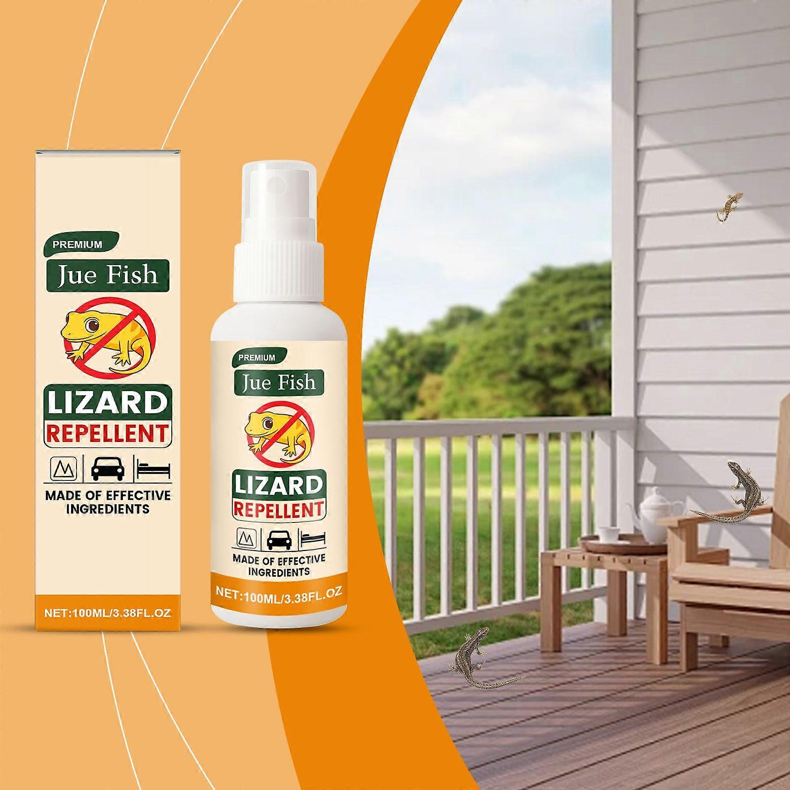 Lizard & Gecko Repellent Spray, Indoor & Outdoor Use, Convenient ...