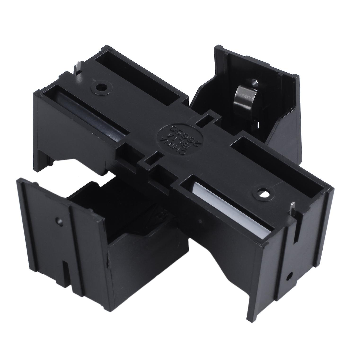 Plastic Single 26650 Battery Holder Case Storage Box 10Pcs Black ...