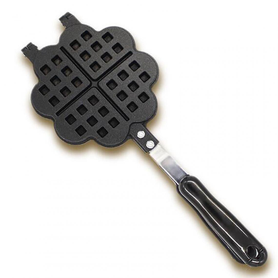 Non Sticks Waffle Factory Frying Pan Love Bubble Cake Oven Breakfast ...