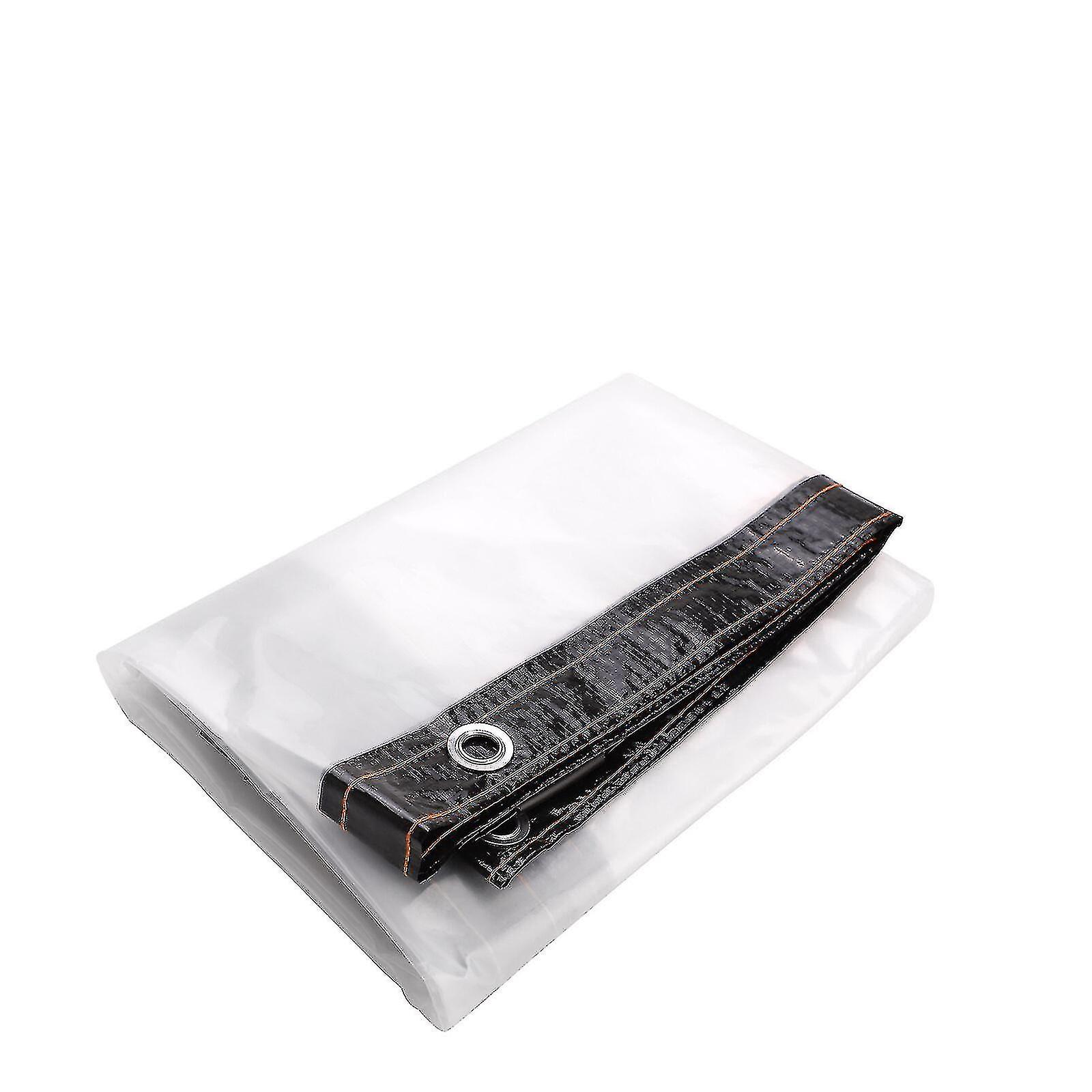 Udendørs klar presenning gardin Vandtæt vindtæt gennemsigtig vinyl ...