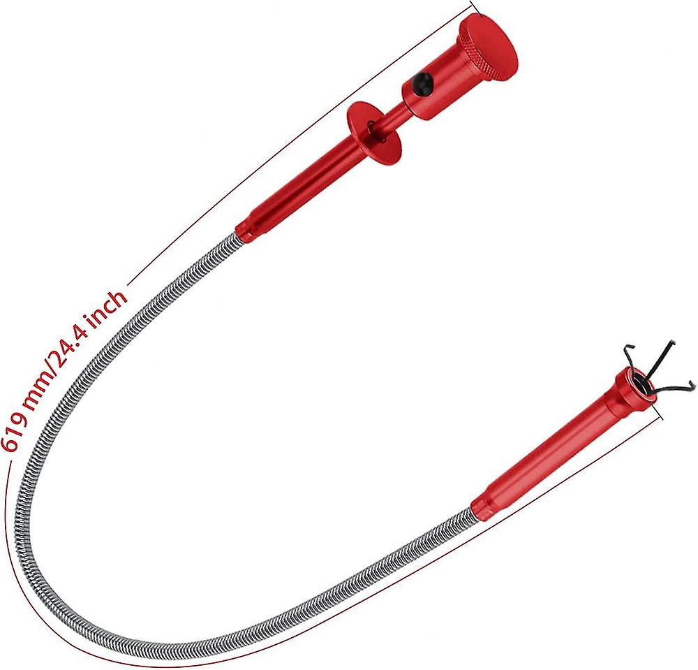 4 Claw Magnetic Pick Up Tool,with Led Light, Foldable Long Reach Hand ...