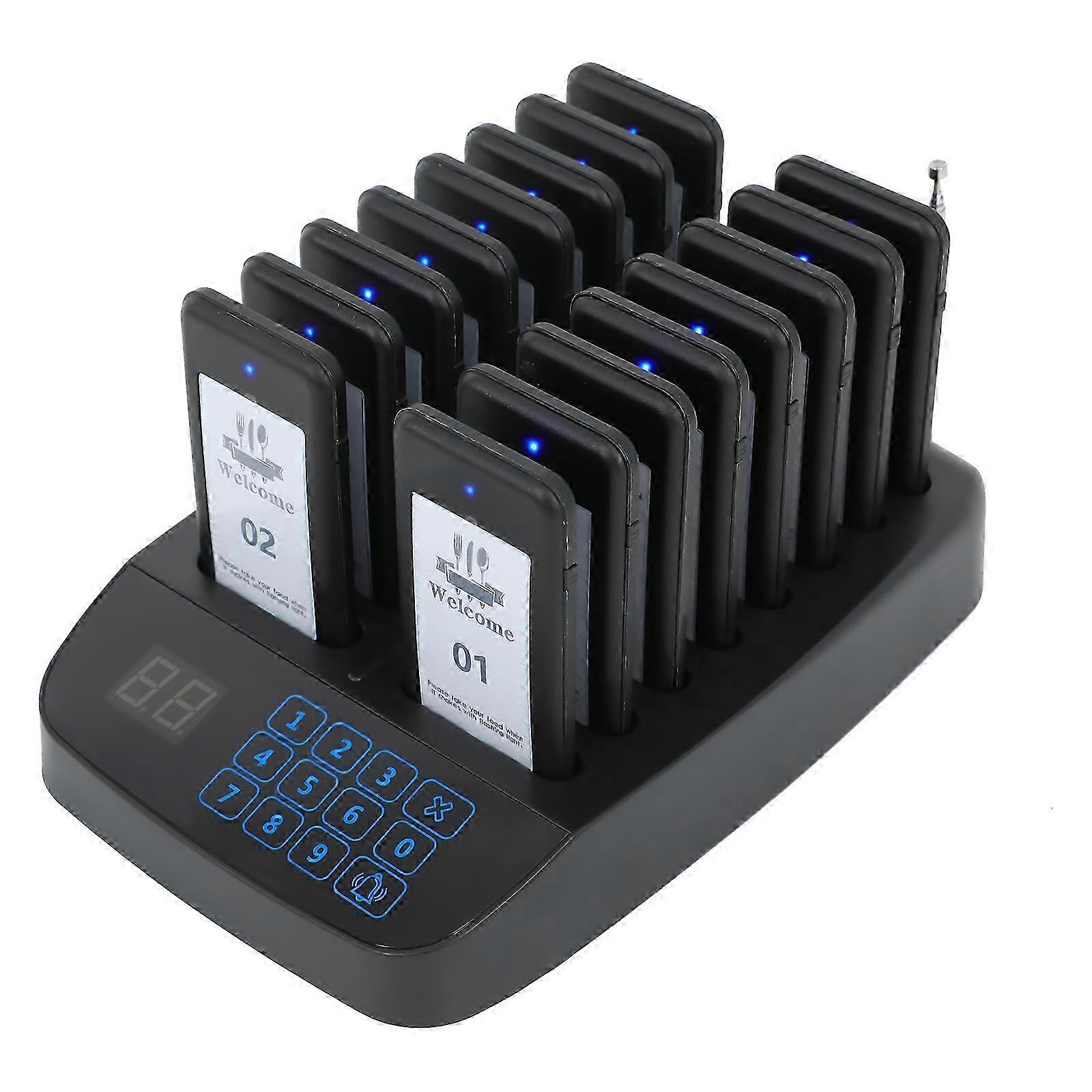 Wireless Pager Calling System for Restaurant | Fruugo UK