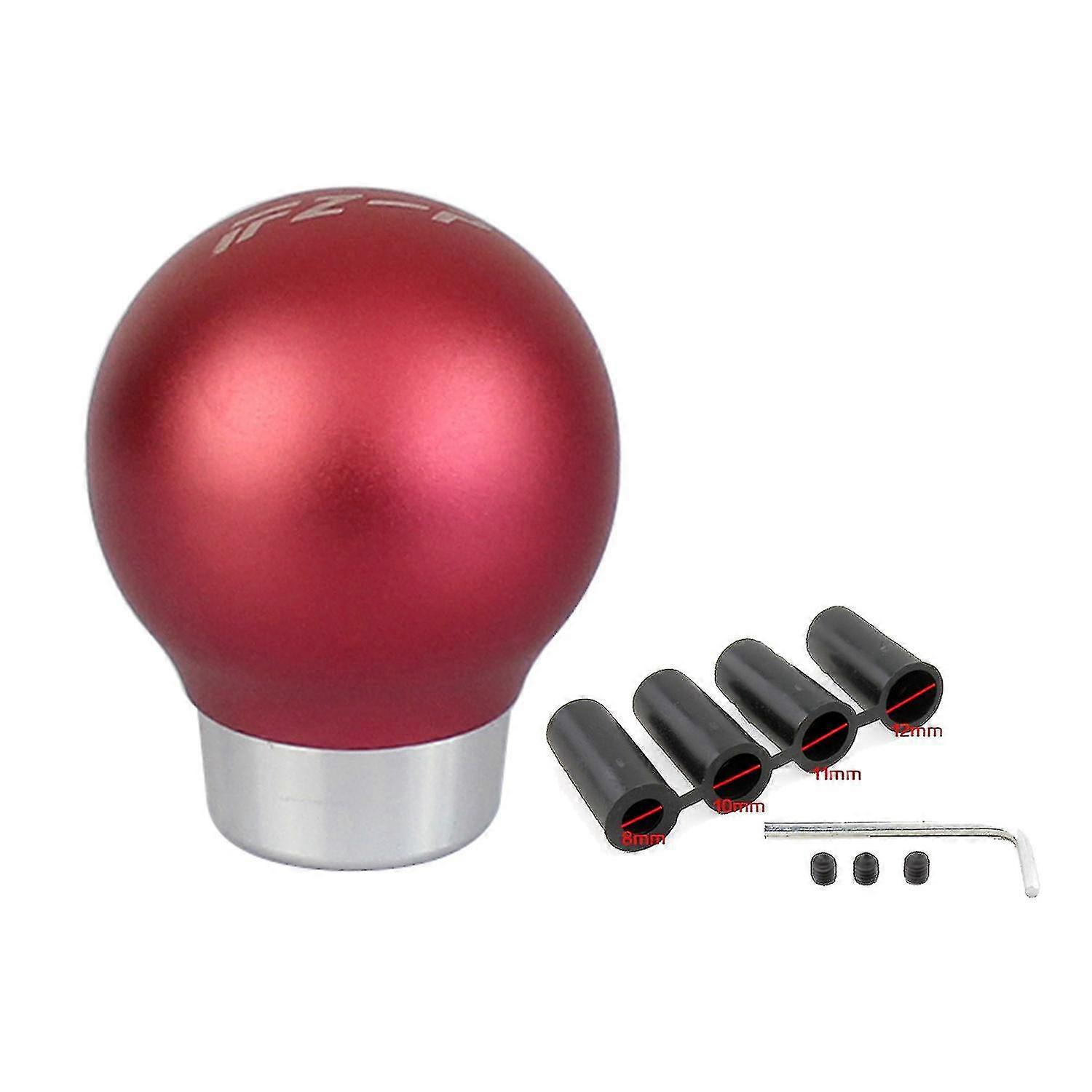 Car Gear Shift Knob Universal Aluminum Shifter Lever Knob M8 M10 M12 1. ...