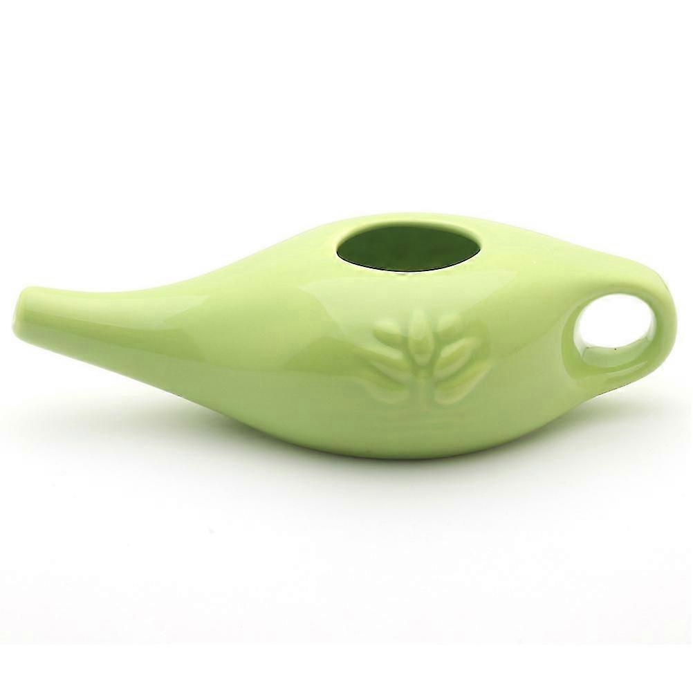 Ceramic Neti Pot For Sinus,250ml Handcrafted Yoga Neti Pot Nasal ...