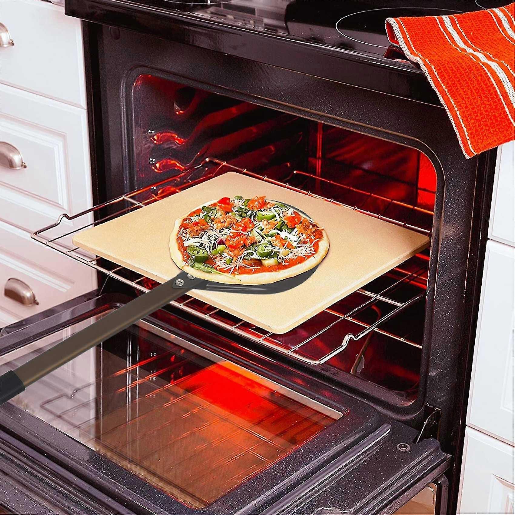 Metal Pizza Turning Oversize Professional Long Round Pizza Tool ...