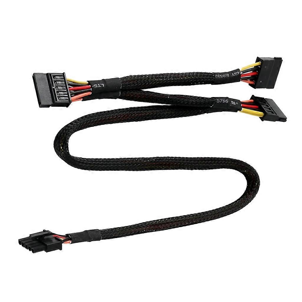 5Pin to 3 SATA Power Cable 5Pin Male to 3 SATA 15Pin Female Splitter ...