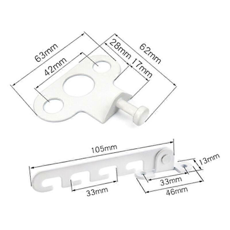 Casement Window Opener 2 PCS Window Restrictor, Window Latches with 4 ...