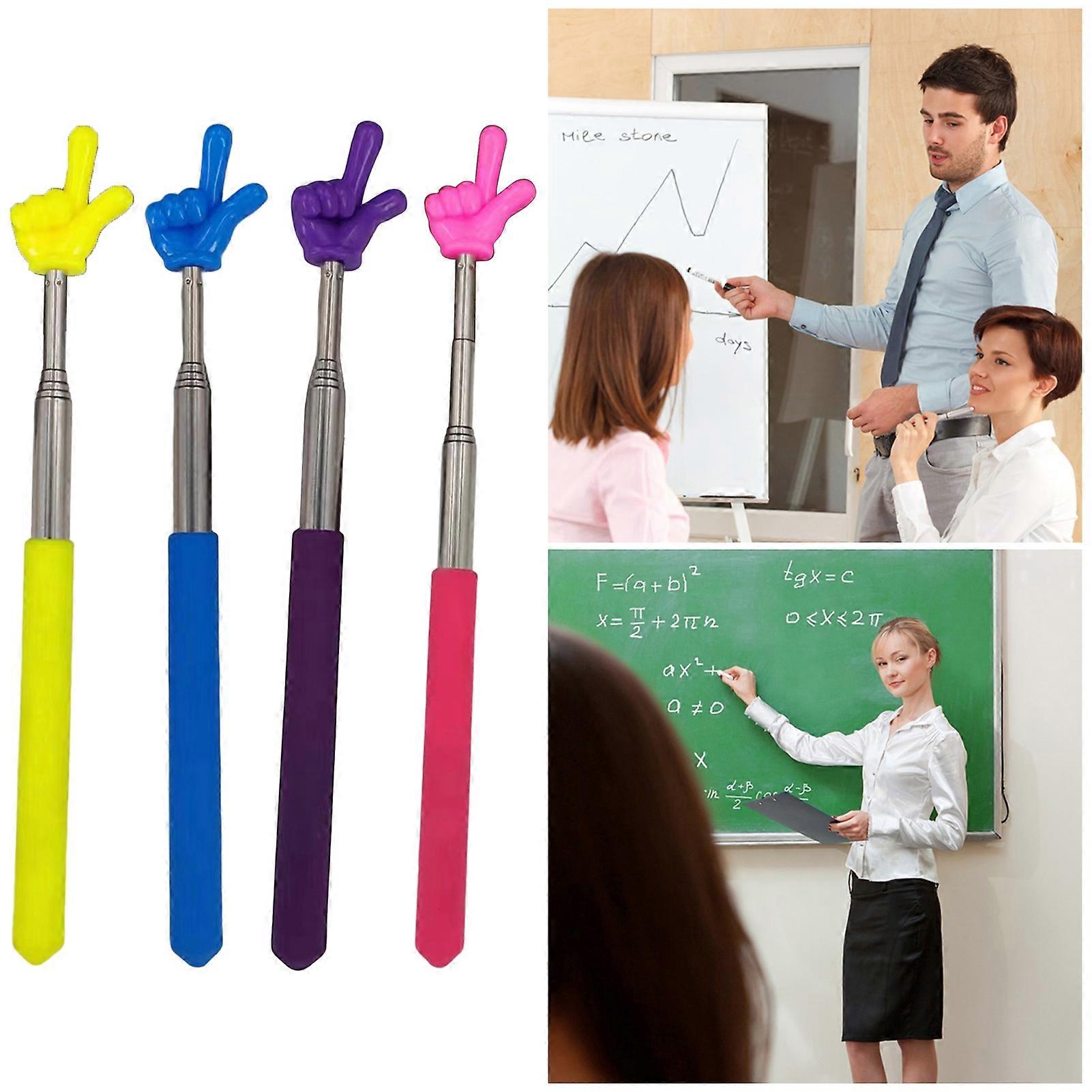 Finger Pointer Stick Professional Telescopic Teachers Pointer Long ...