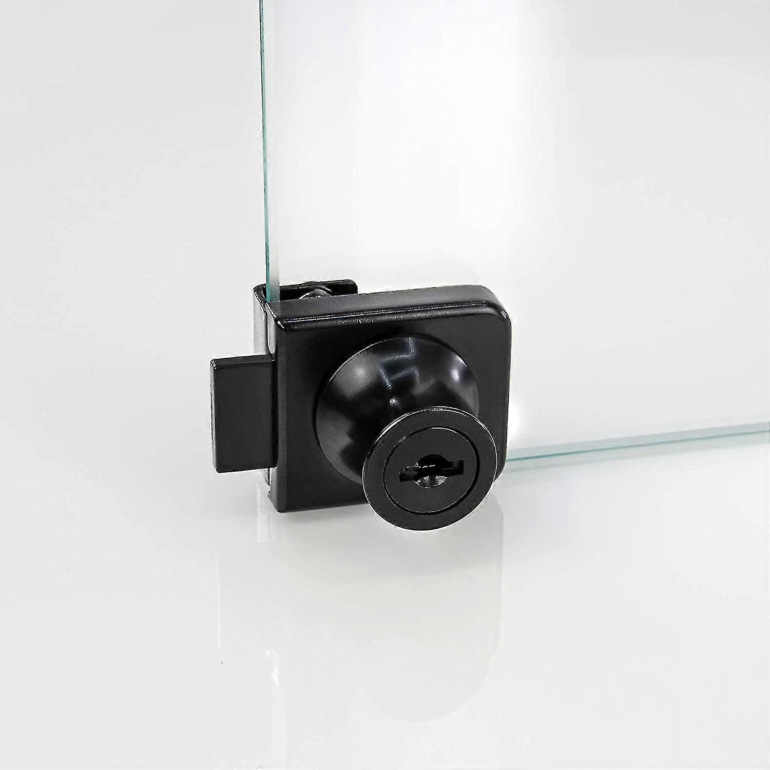 Cylinder Lock For Furniture, Cabinet Lock, Showcase Lock, Black, For ...