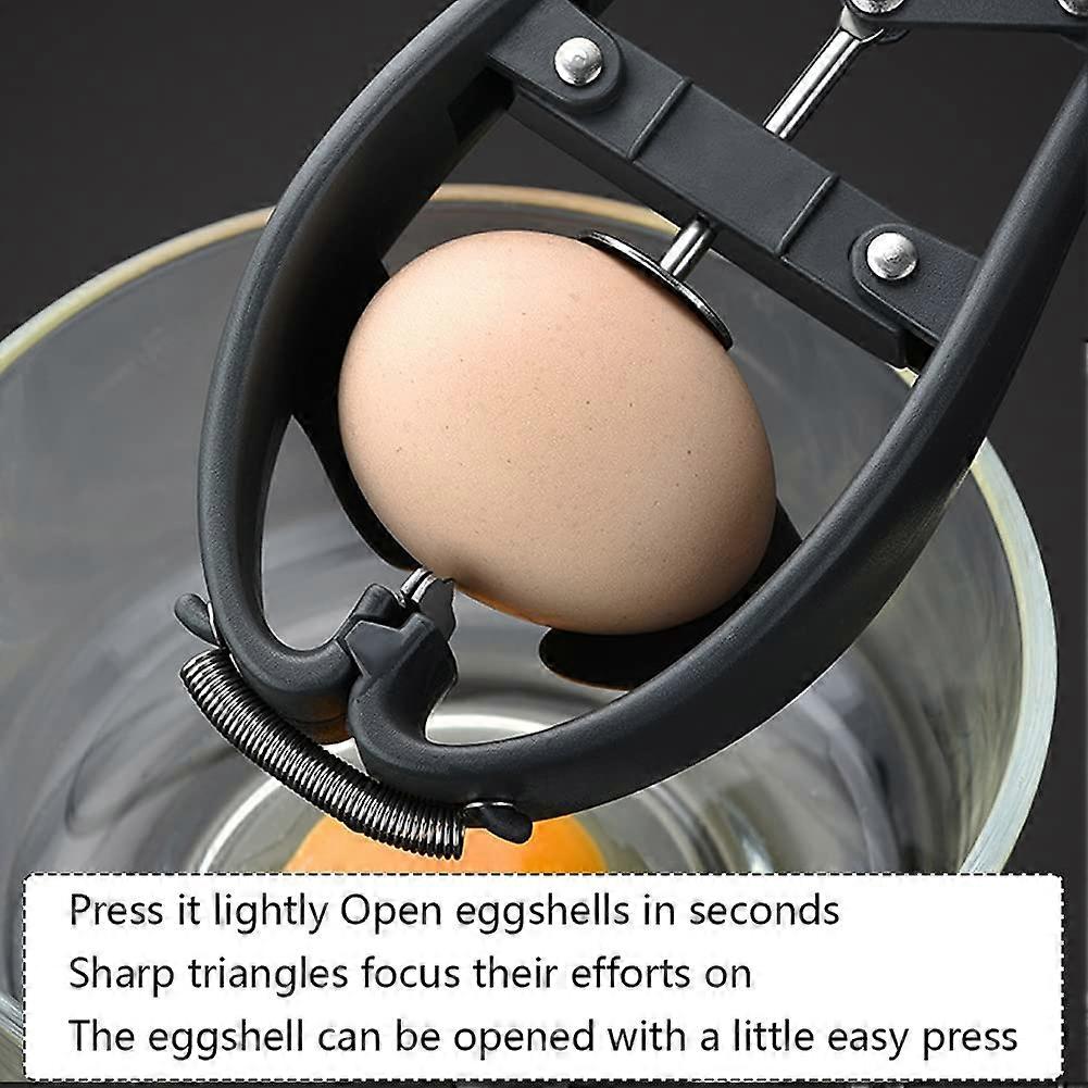 Stainless Steel Egg Opener Manual Egg Shell Topper with Egg Yolk ...