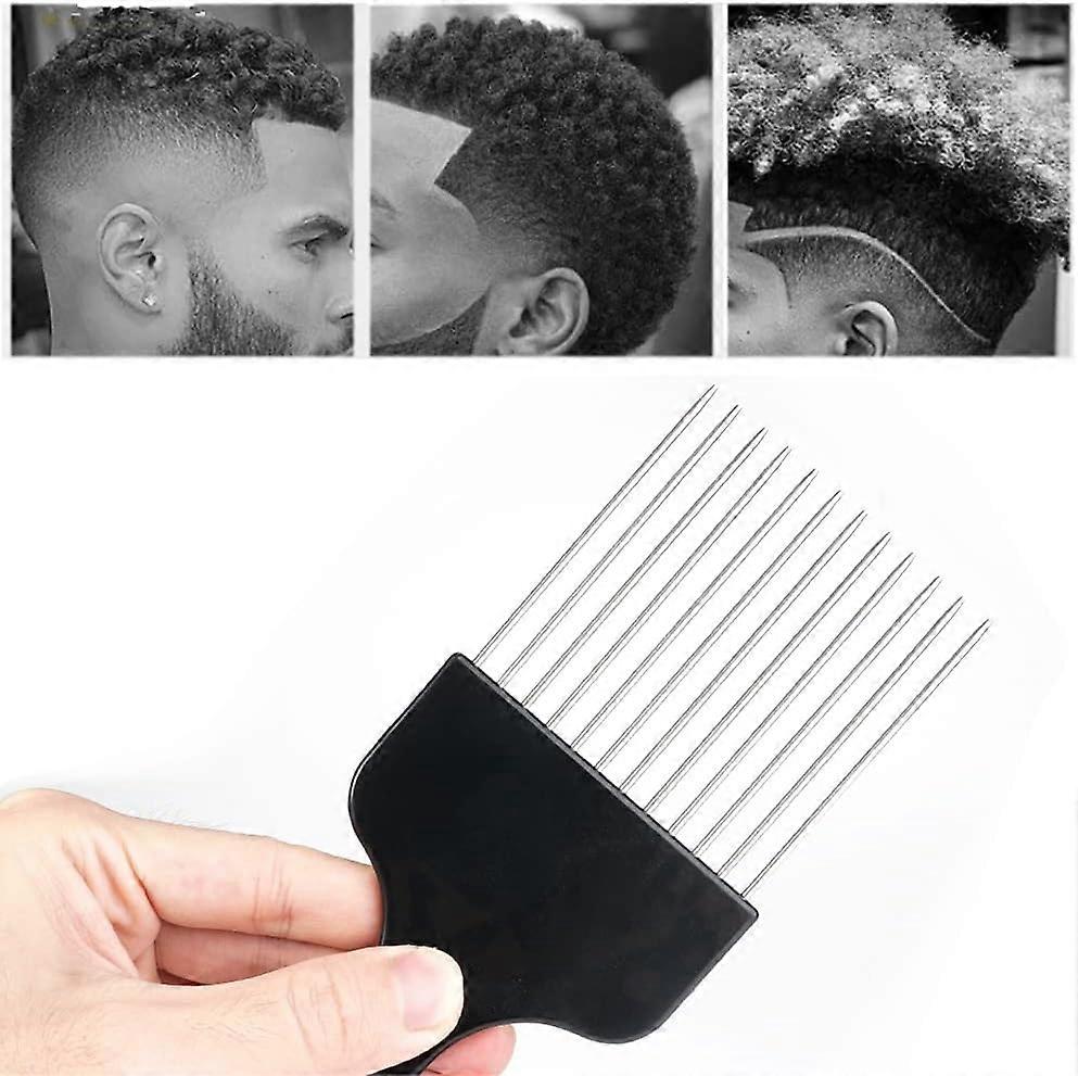 Metal Afro Comb, African Hair Comb, Metal Afro Pick Comb, Wide Tooth ...