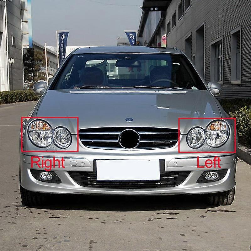 Front Headlight Cover For Mercedes-Benz W209 CLK 2004~2006 Head Light ...