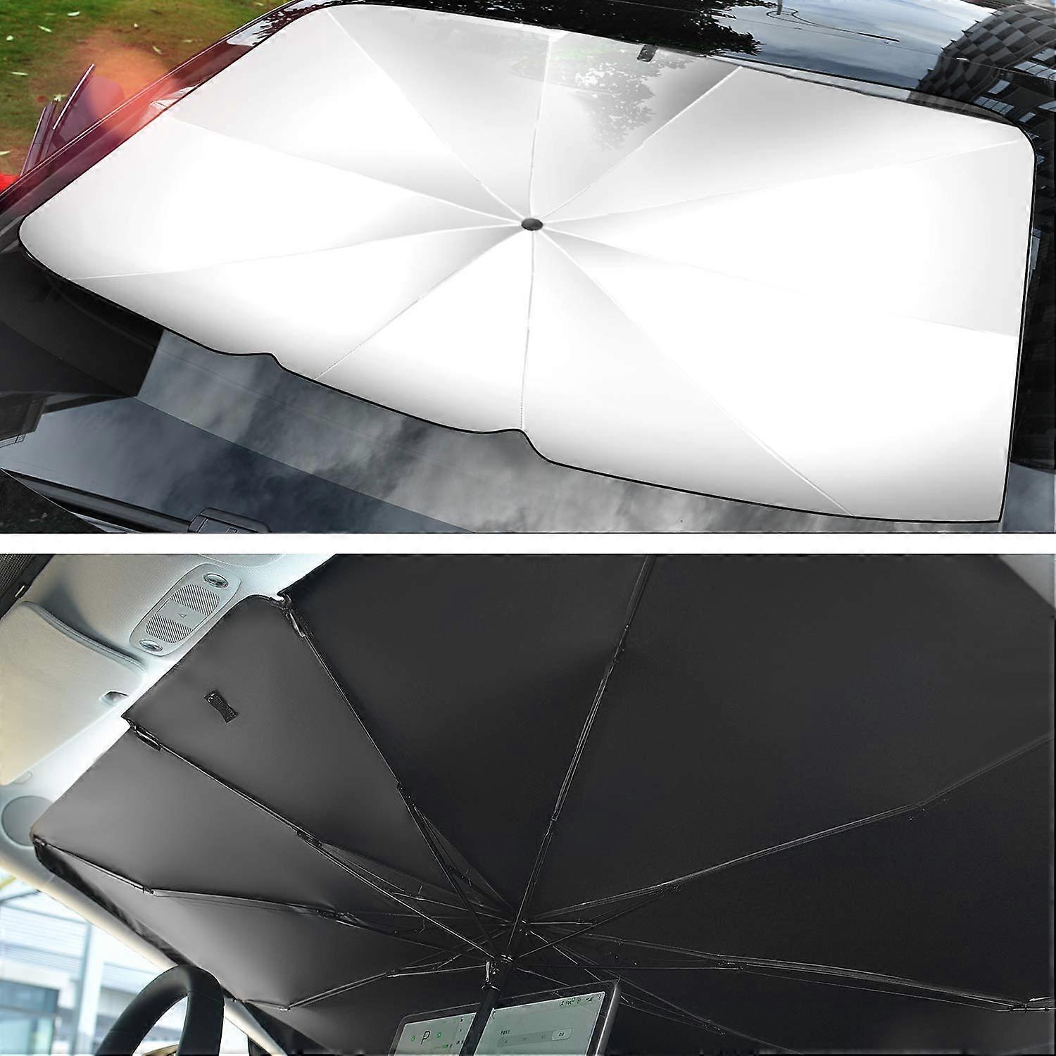 Car Windshield Sun Shade Umbrella Front Window Sun Protection Cover For ...