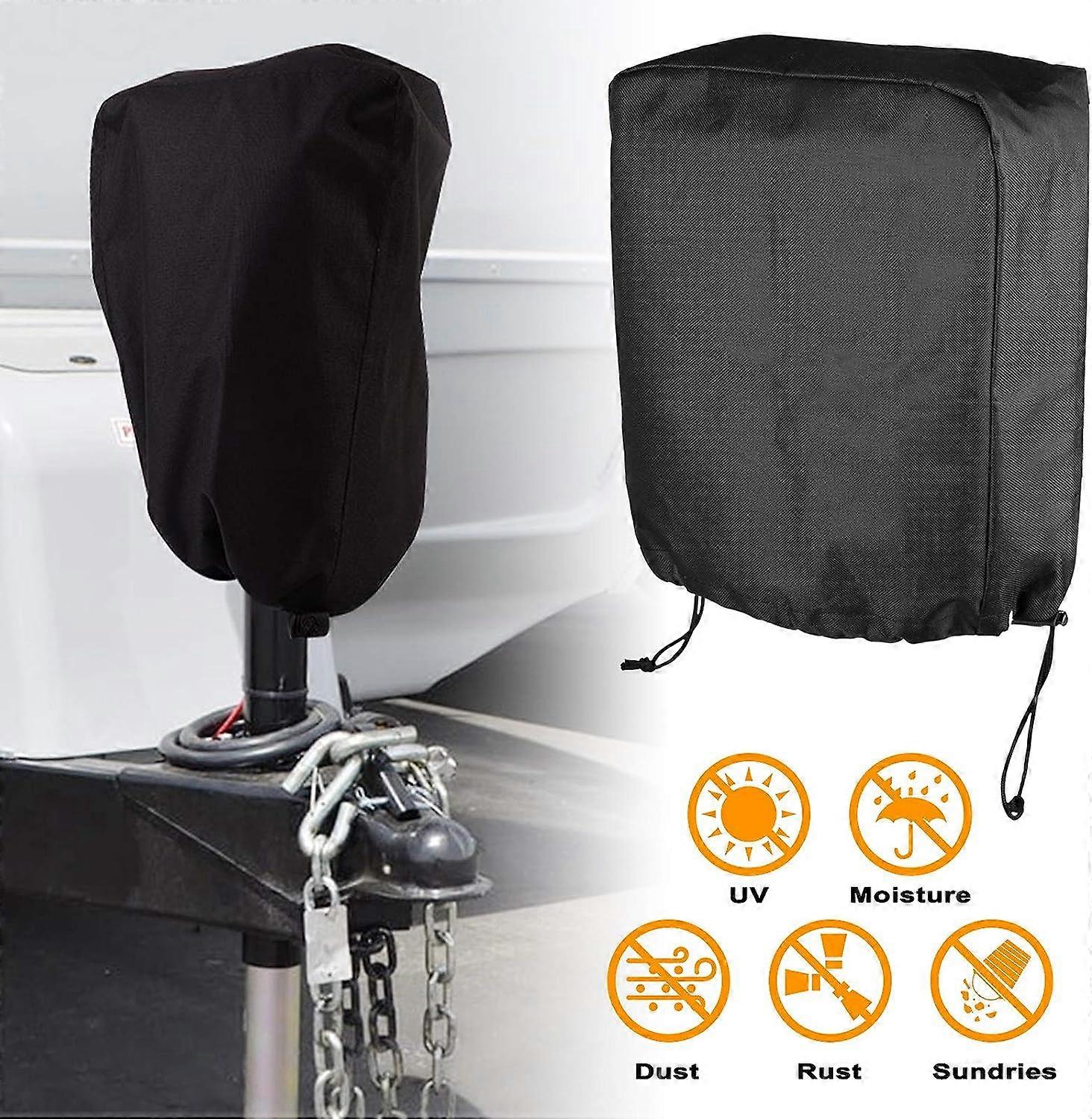 Caravan Hitch Cover, Universal Caravan Trailer Jack Cover with Heavy ...