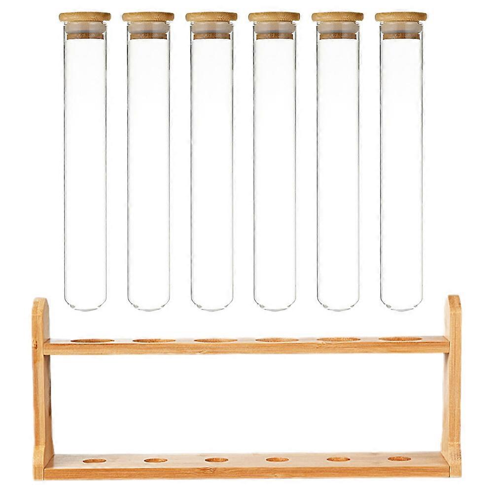 1 Set of Coffee Bean Storage Tubes Coffee Bean Display Tubes Glass ...