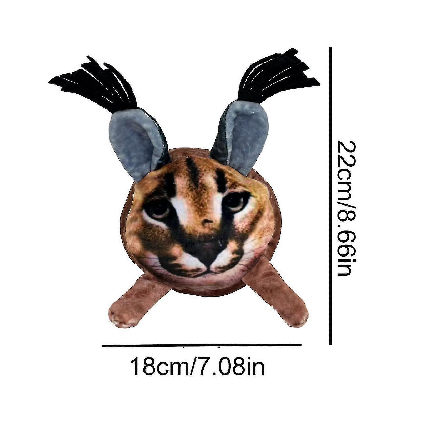 Floppa Plysch Big Floppa Cartoon Cat Plysch fylld floppa plysch Leksak ...