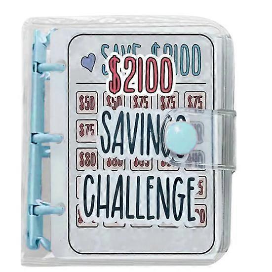1000/2100 Mini Budget Binder Waterproof Envelope Money Savings ...