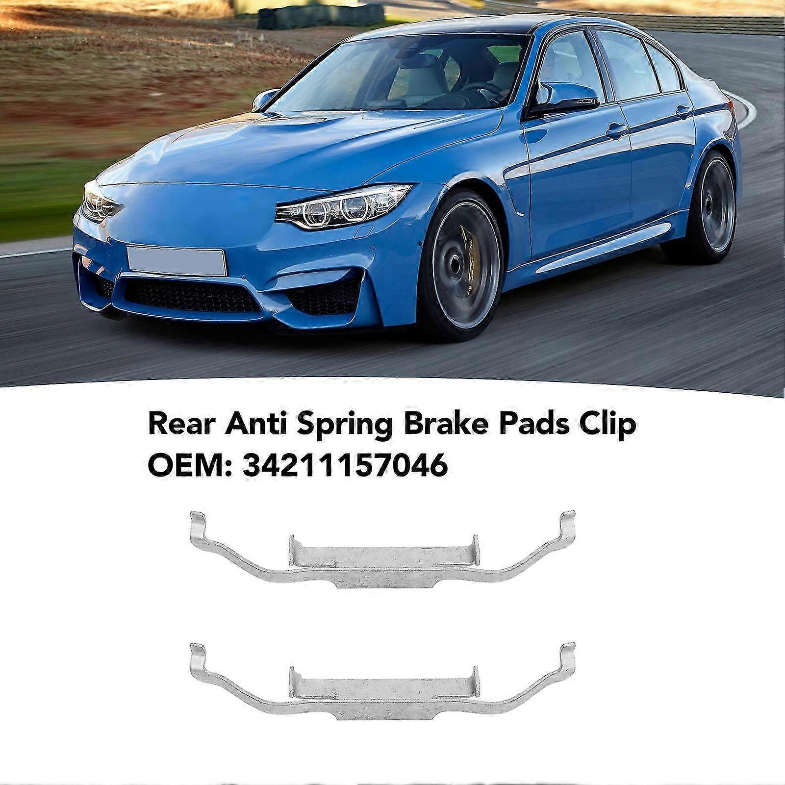 2Pcs Brake Pad Anti-Rattle Spring Clips for 3, 5, 7 Series, Z3, Z4, M3 & M5 | Fruugo UK