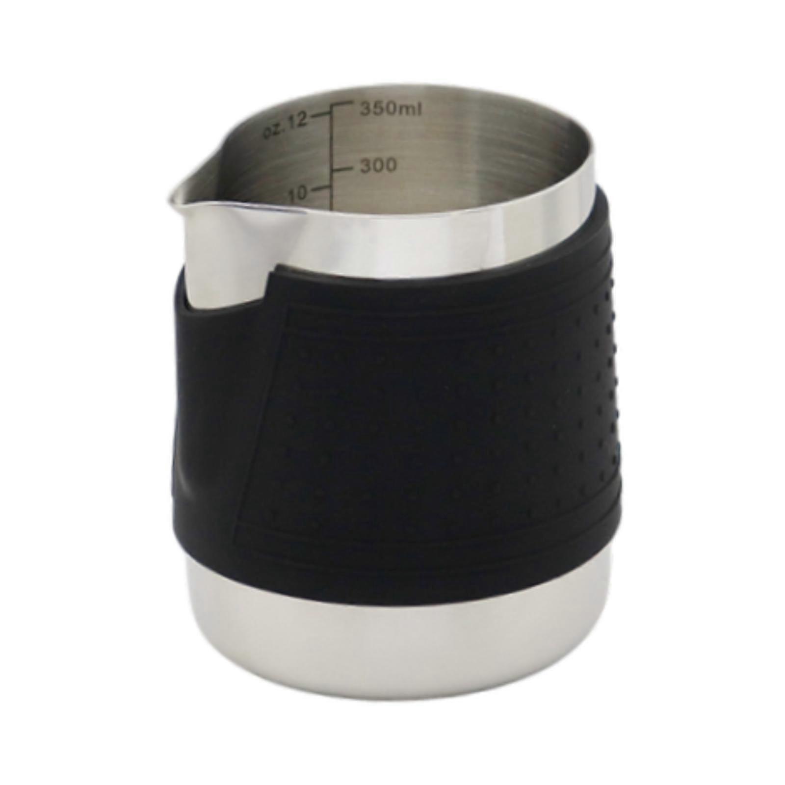 Handleless Milk Pitcher Frothing Pitcher Silicone Grip Pads Baristas ...
