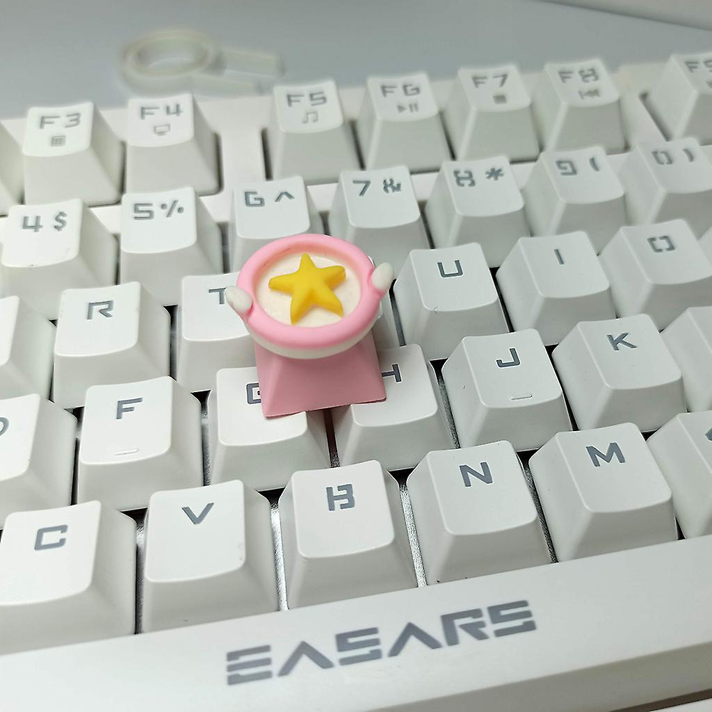 Diy Keyboard Pretty Pastel Pbt Keycap Oem Profile R4 For Mechanical ...