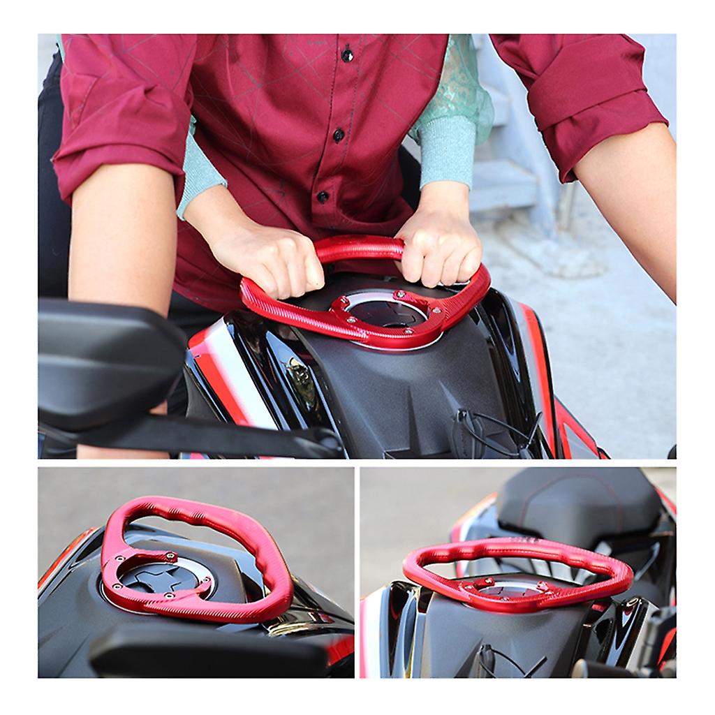 Motorcycles Passenger Handgrips Hand Grip Tank Grab Bar Handles Armres ...