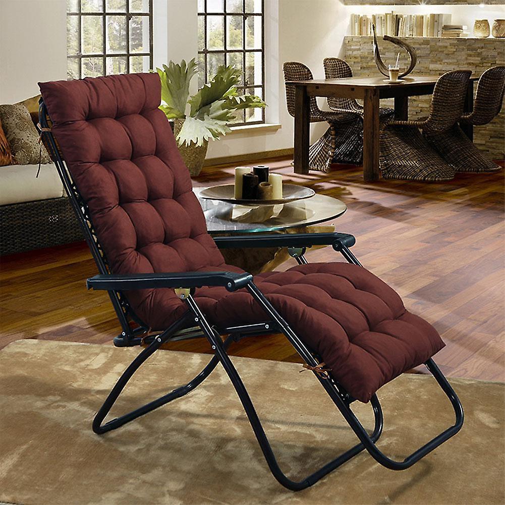 Winter Foldable Thicken Double-sided Chair Cushion Soft Warm Recliner ...