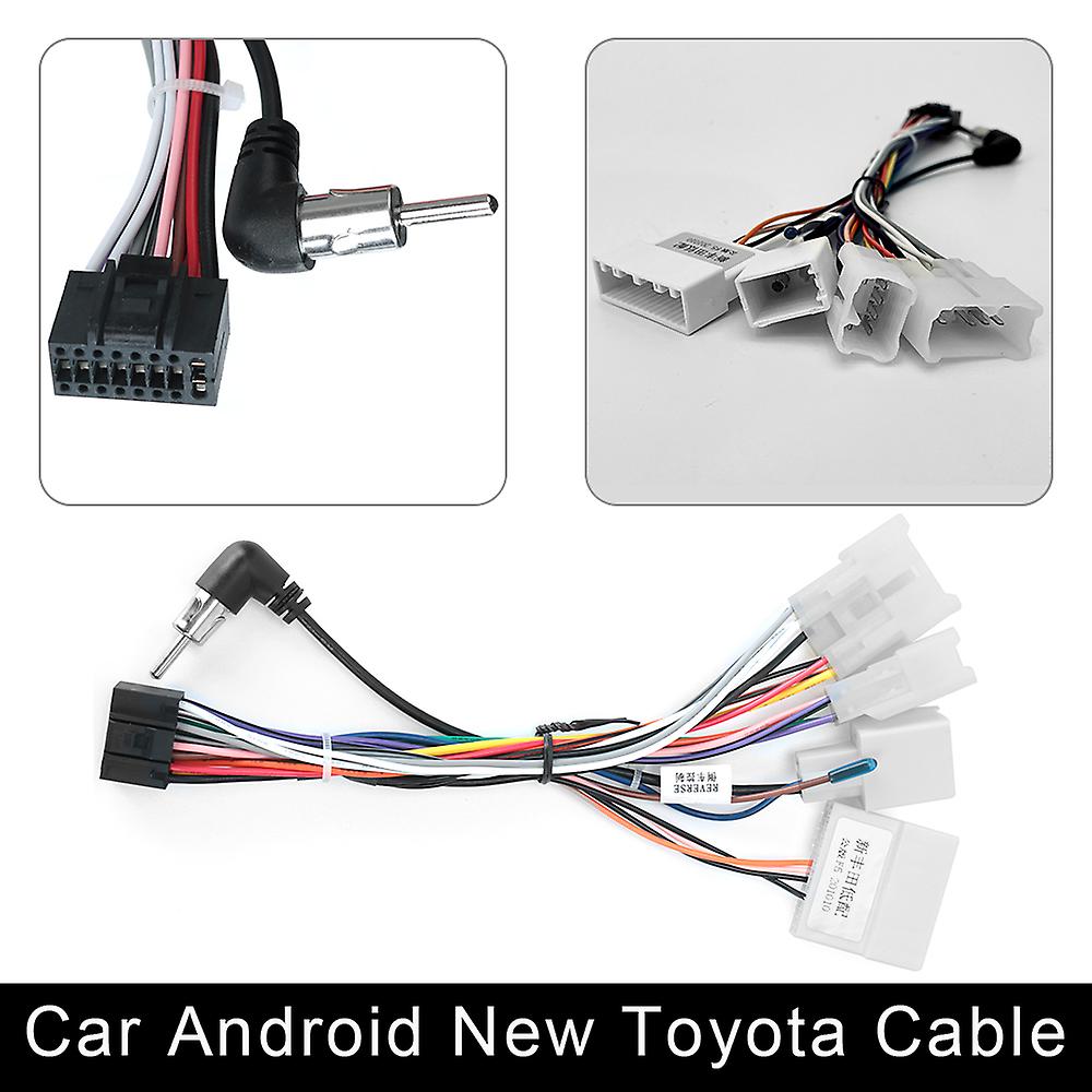 Gps Antenna Universal 2 Din Car Android Radio Cable Rca Power Connector ...