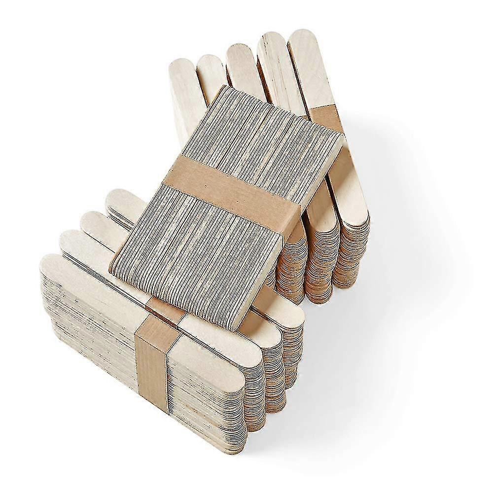 Natural Wood Craft Sticks With Rounded Ends, Diy Arts And Crafts ...