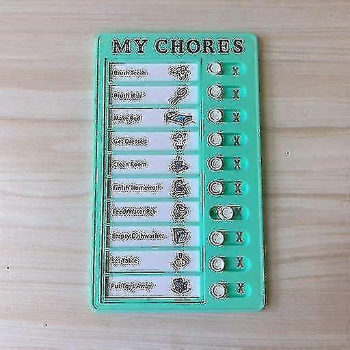 Memo Plastic Board Chores Checklist Board, My Chores Chart Board For Kids Children, List Board ...
