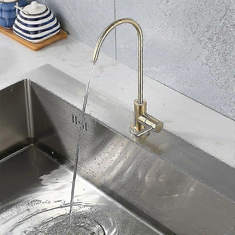 Stainless Steel Kitchen Water Filter Faucet Drinking Water Tap Reverse ...