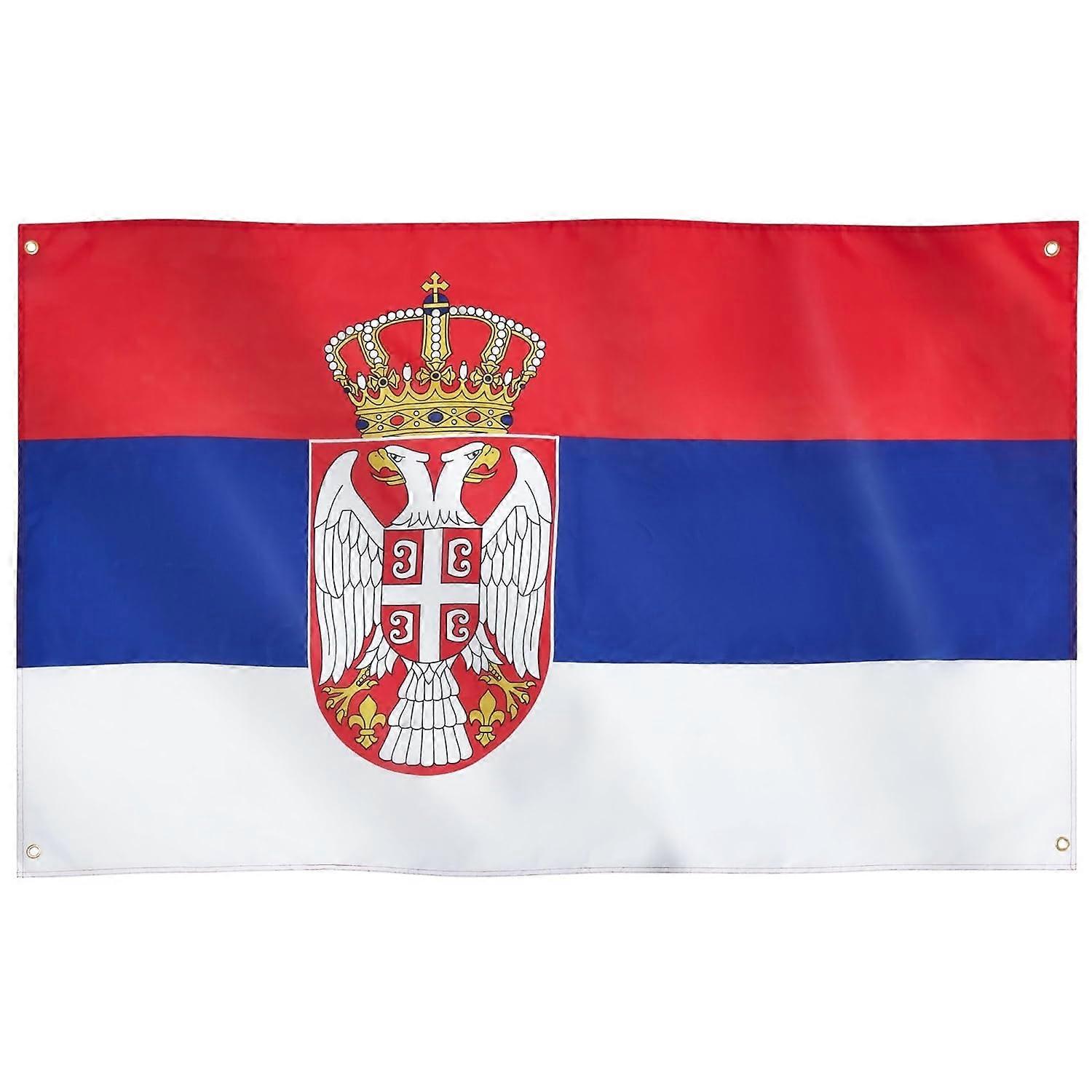 Serbia Flag,Eyelet In Every Corner, Serbian Flag, Tricolor, Yugoslavia ...