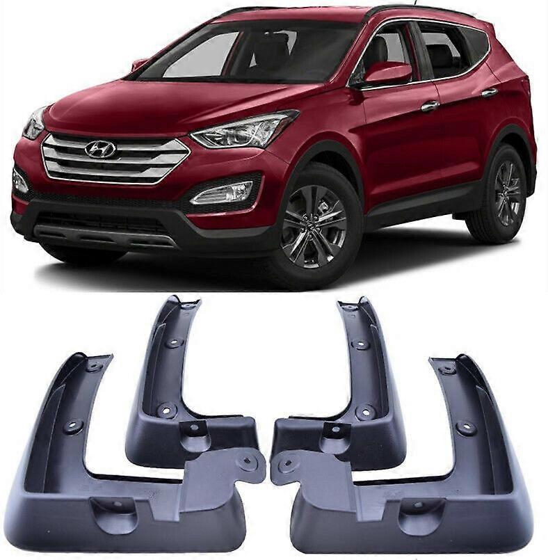 Genuine Front & Rear Splash Guards Mud Flaps For 2013-2018 Hyundai ...