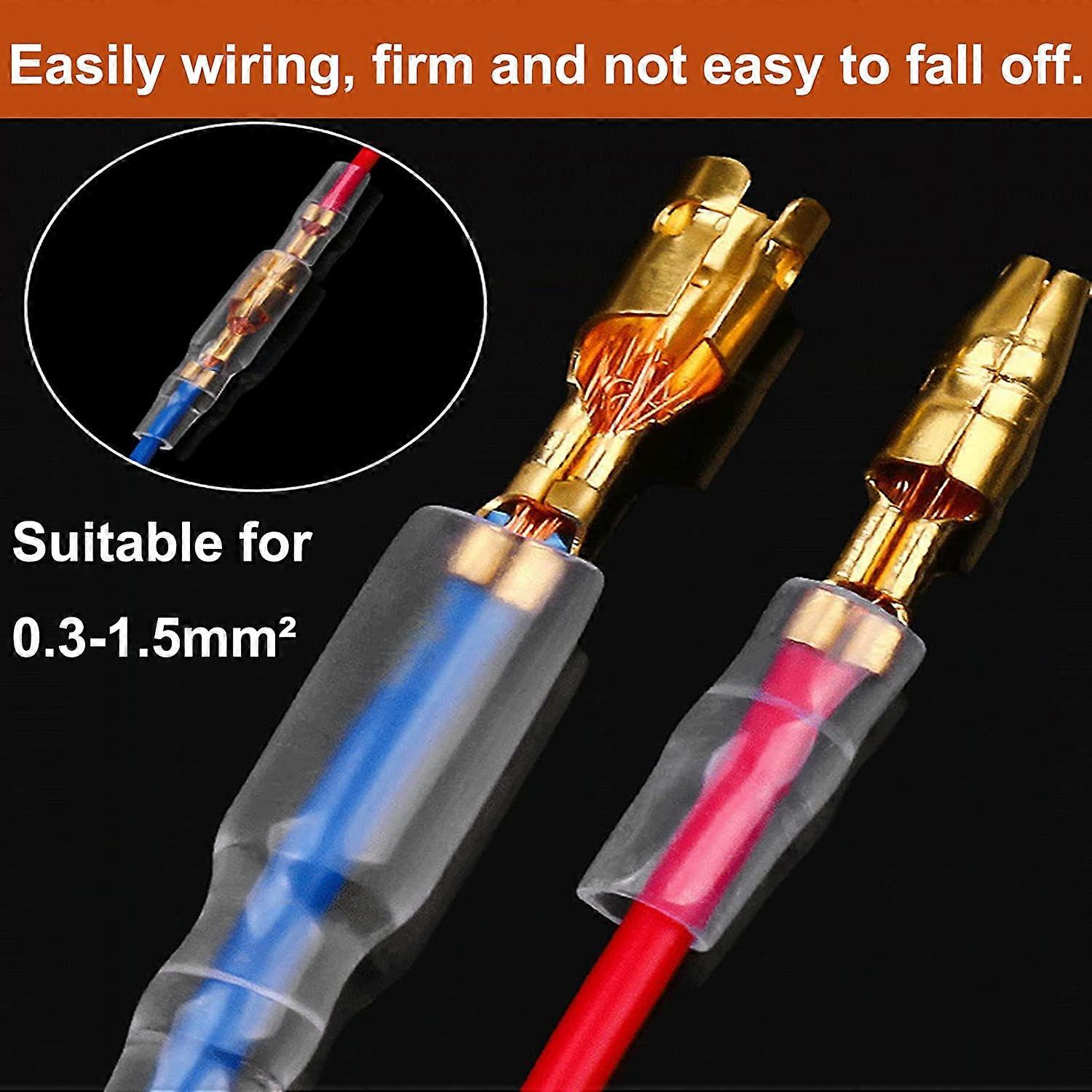 Brass Bullet Connectors Kit, 360PCS 3.9mm Bullet Terminal Connector ...