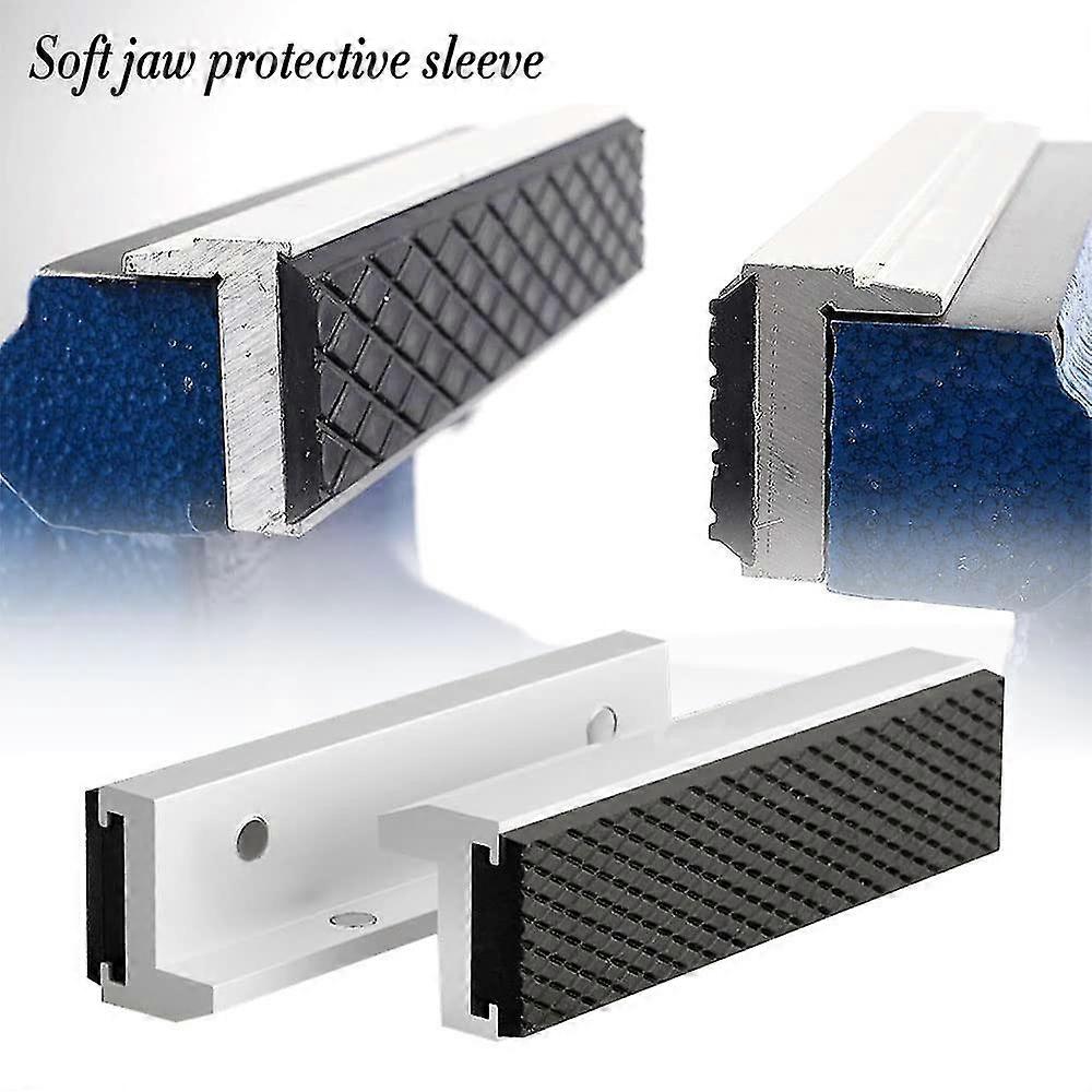 Vise Jaw Protection, Vise With Protective Jaws, Extra Soft Jaw ...
