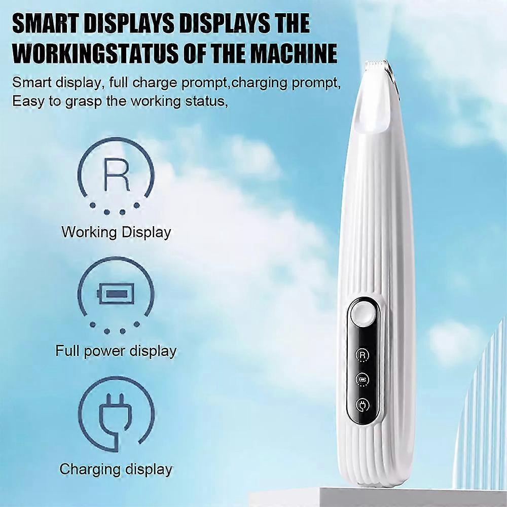 Pet Micro Precision Trimmer, Low Noise Cordless Dog Paw Trimmer ...