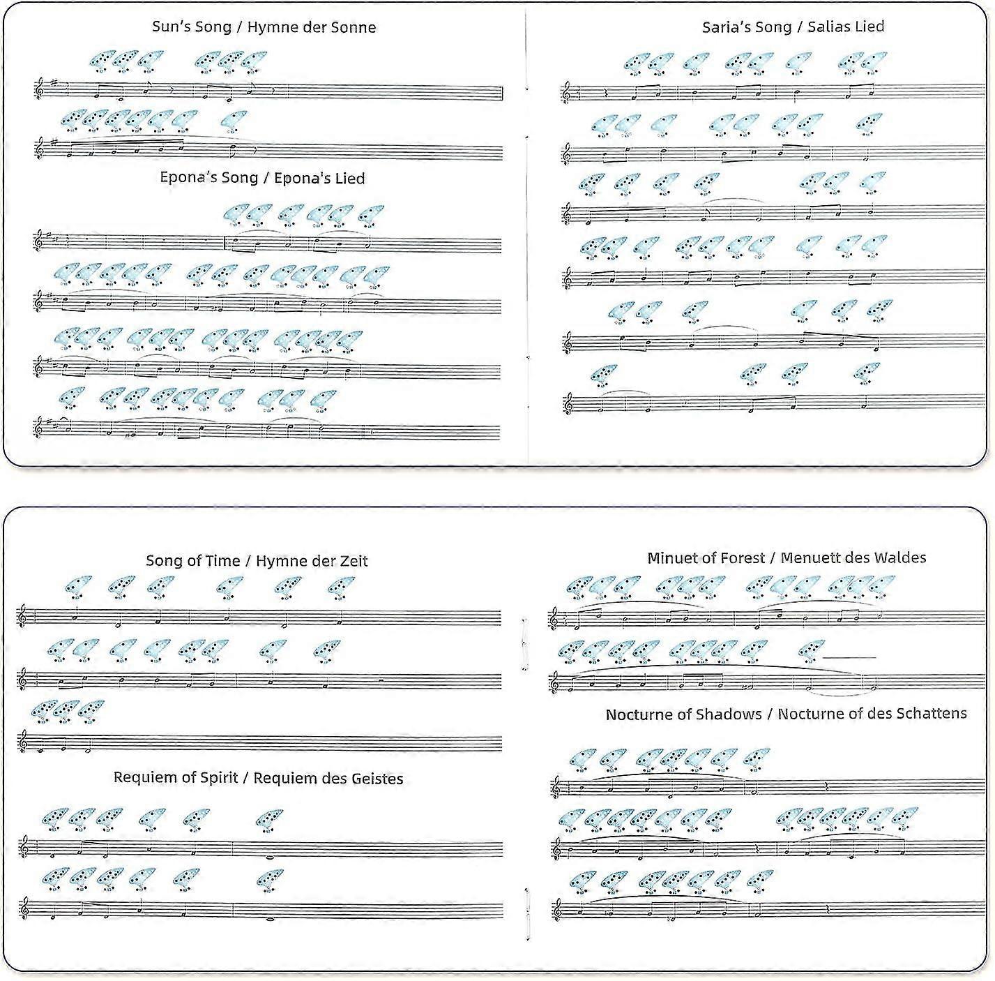 Zelda Ocarina Musical Instrument - Ceramic Alto C Ship Flute With ...