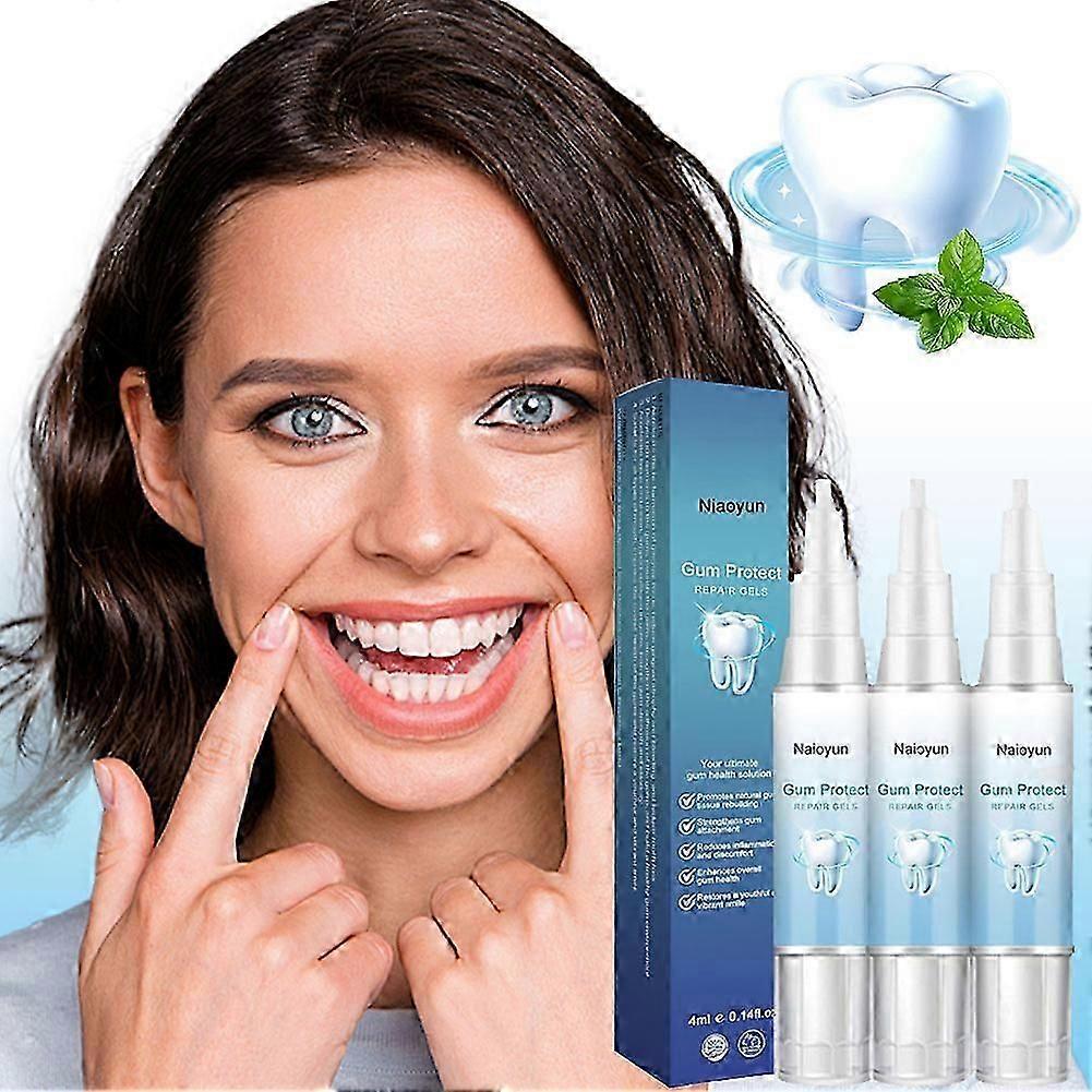 5pcs Gum Repair Gel Rebuilding Strengthen Whiten Remove Breath ...