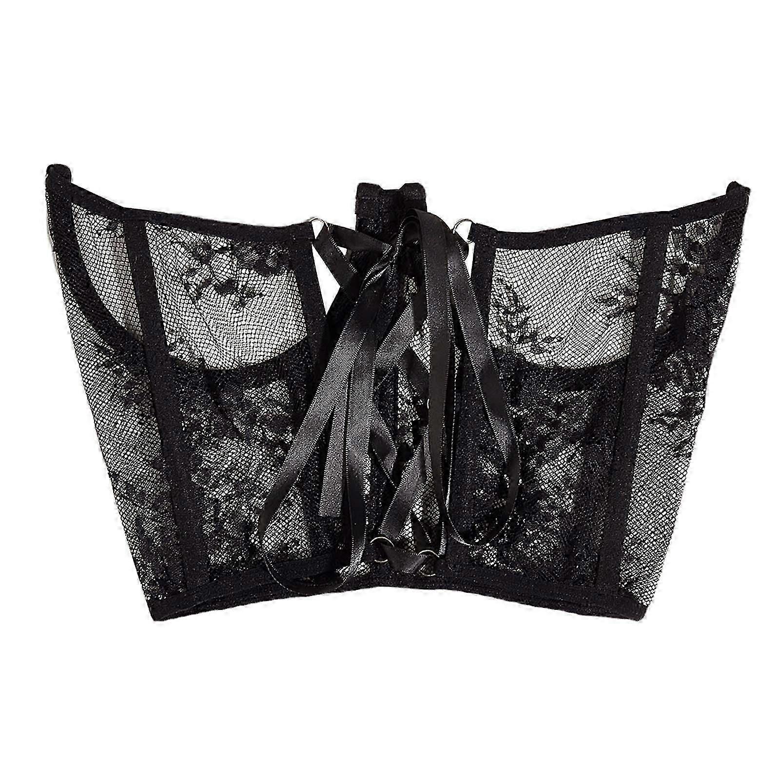 Underbust Corset Belt, Waist Corset, Lace Open Cup Corset, Short Torso ...