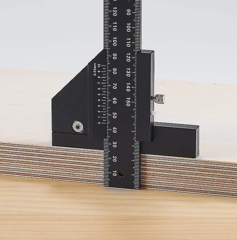 Woodworking T Ruler Carpenter's Angle Ruler Marking Ruler ...